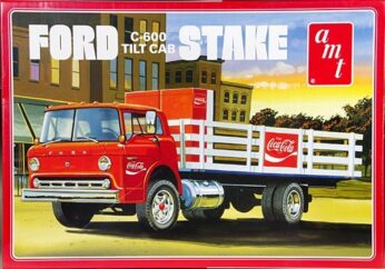 AMT Ford C-600 Tilt Cab Stake Truck Coca-Cola Delivery with Two 1970's ...