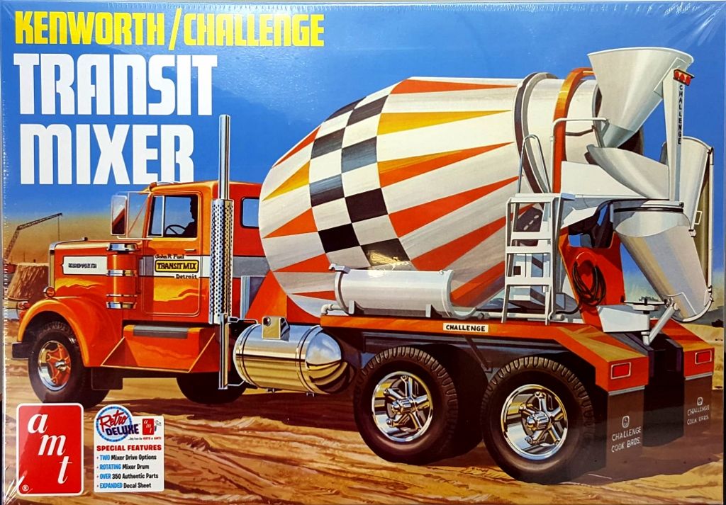 AMT Kenworth Challenge Transit Concrete Cement Mixer Truck - Spotlight ...