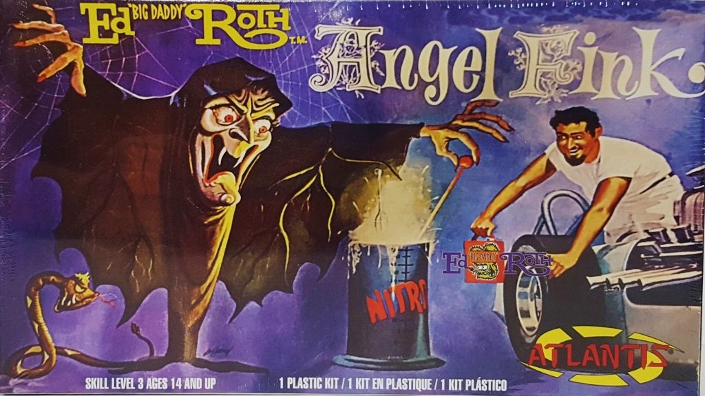 Atlantis (Revell) Ed "Big Daddy" Roth "Angel Fink" Caricature ...