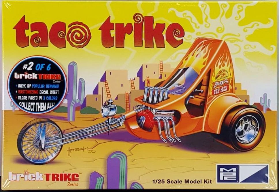 MPC "Taco Trike" Chopper Motorcycle from the Trick Trike Series ...