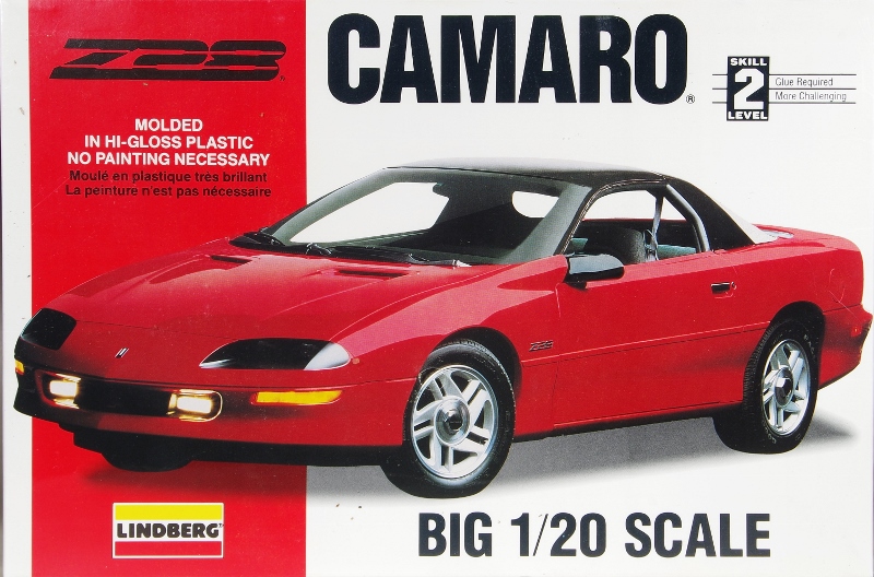 Lindberg 1993 Camaro Z28 Coupe, 1/20 Scale - Spotlight Hobbies