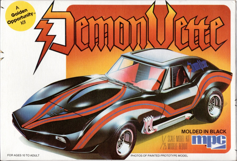 MPC "Demon Vette" Chevy Corvette - Spotlight Hobbies