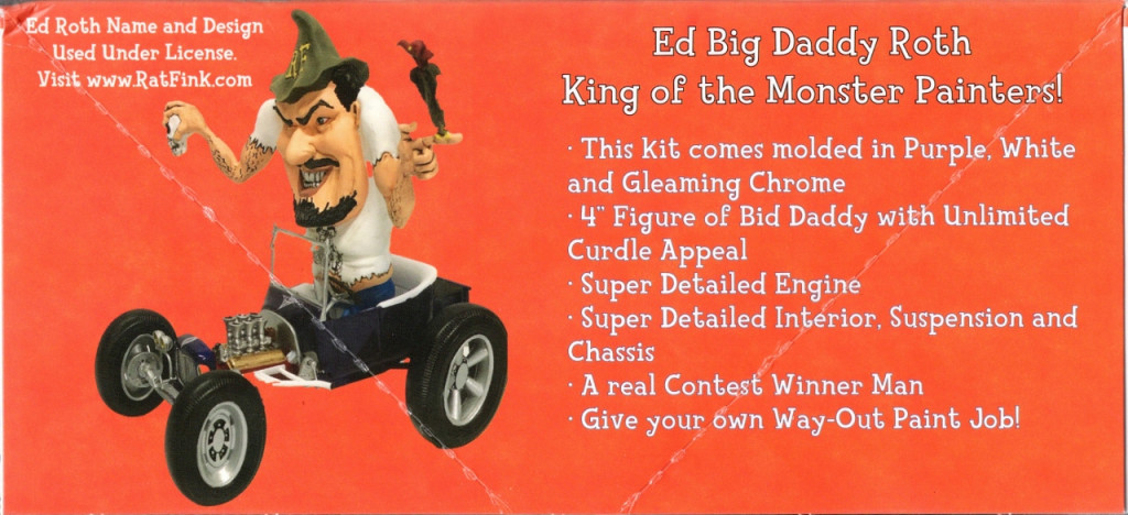 Atlantis (Revell) Ed "Big Daddy" Roth "Boss Fink" Caricature ...