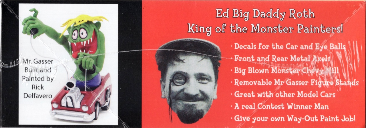Atlantis (Revell) Ed "Big Daddy" Roth "Mr. Gasser" '57 Chevy Caricature ...