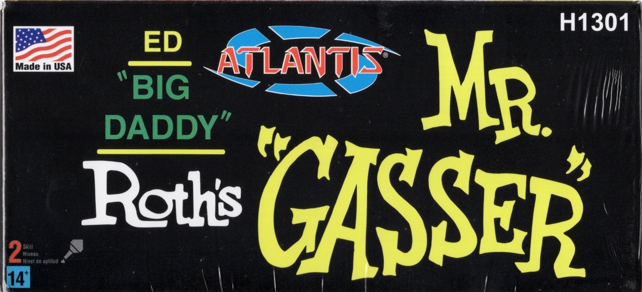 Atlantis (Revell) Ed "Big Daddy" Roth "Mr. Gasser" '57 Chevy Caricature ...