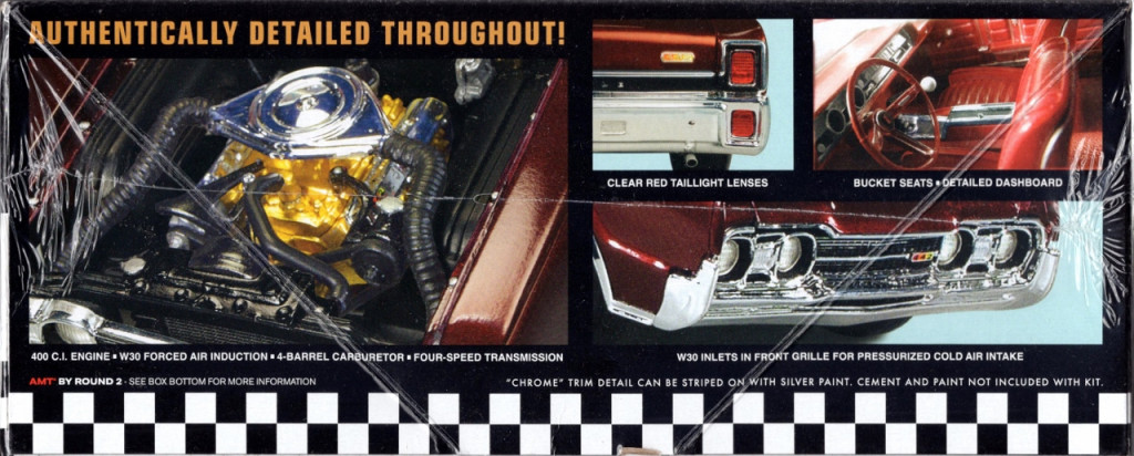 AMT (Lindberg) 1967 Olds Cutlass 442 W-30 Hardtop - Spotlight Hobbies