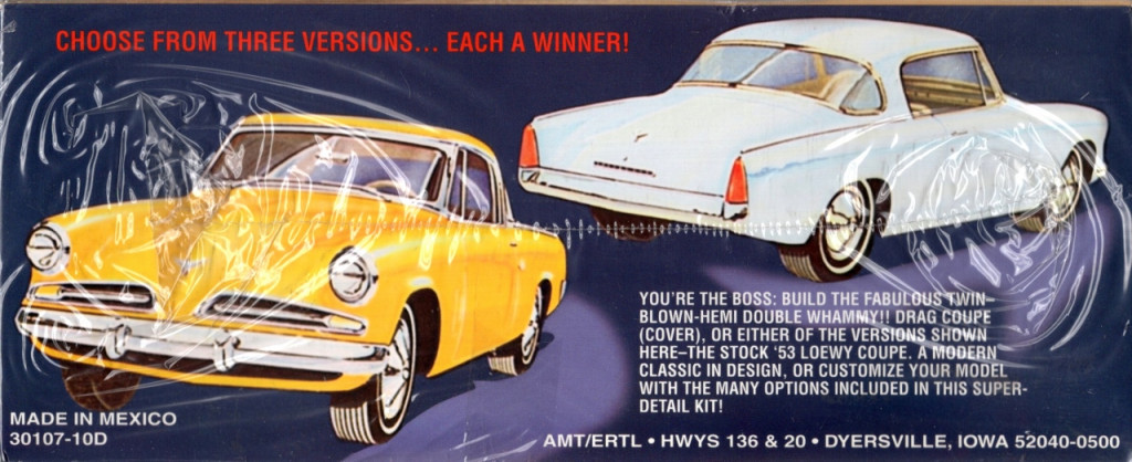 AMT 1953 Studebaker Starliner Coupe "Double Whammy!!" - Stock or Drag ...