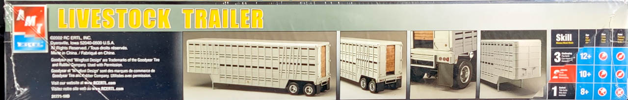 AMT Wilson Livestock Trailer - Spotlight Hobbies