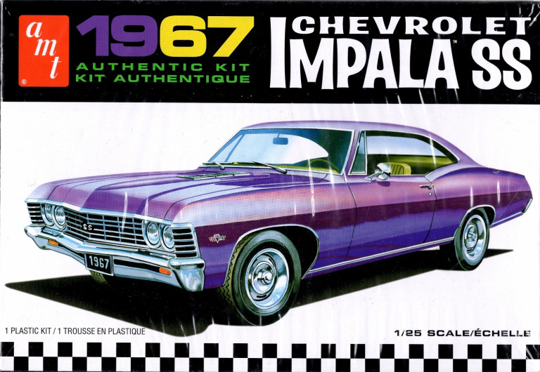 AMT 1967 Chevy Impala SS 427 Hardtop - Spotlight Hobbies