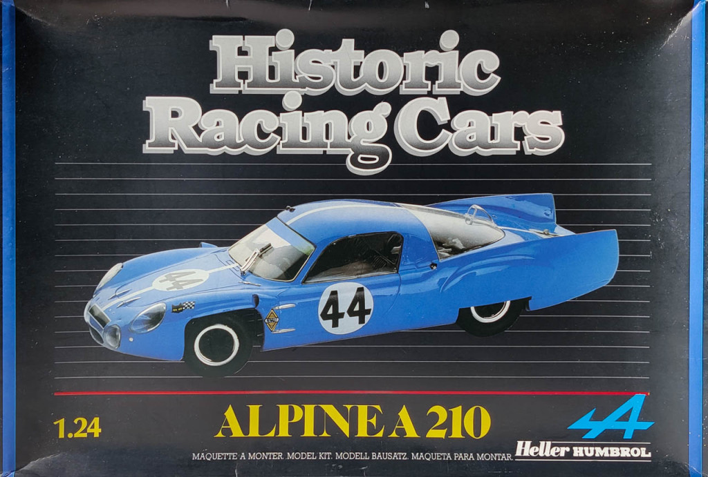 Heller Humbrol Alpine A 210 "Historic Racing Cars" - Spotlight Hobbies