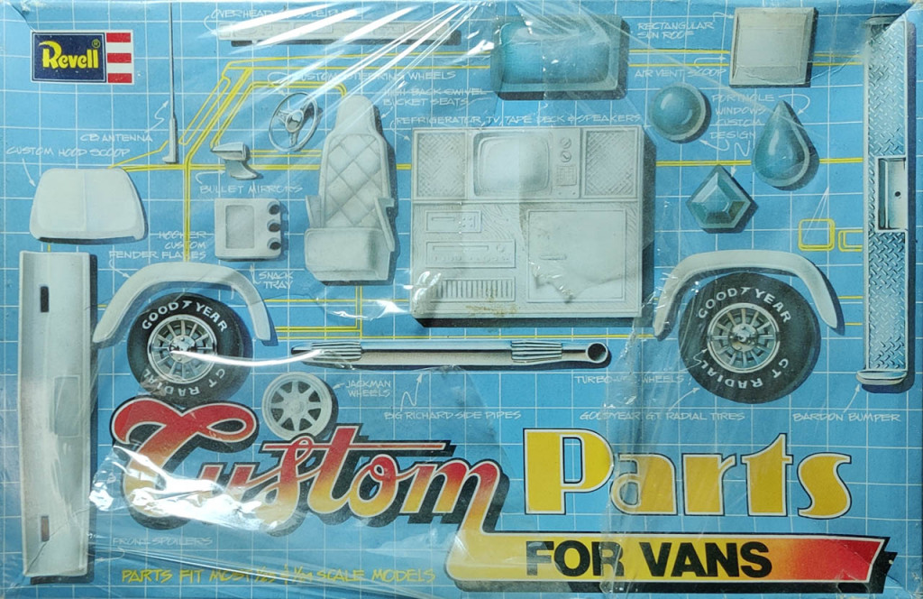 Revell Custom Parts and Accessories for Vans - Spotlight Hobbies