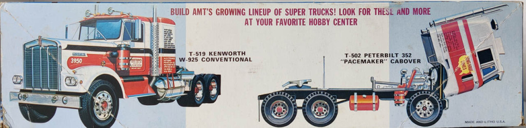 AMT White Road Boss Conventional Semi Truck Tractor - Spotlight Hobbies