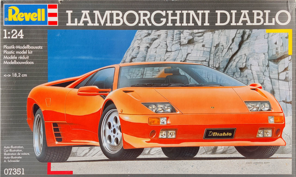 Revell Of Germany Lamborghini Diablo - Spotlight Hobbies