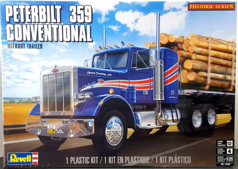 Revell Peterbilt 359 Conventional Semi Tractor - Spotlight Hobbies