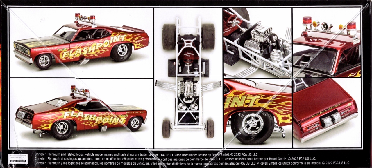 Revell (Monogram) 1970 Plymouth Duster Funny Car “Flashpoint ...