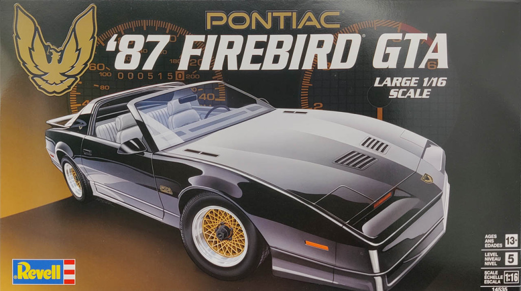 Revell 1987 Pontiac Firebird Trans Am GTA, 1/16 Scale - Spotlight Hobbies