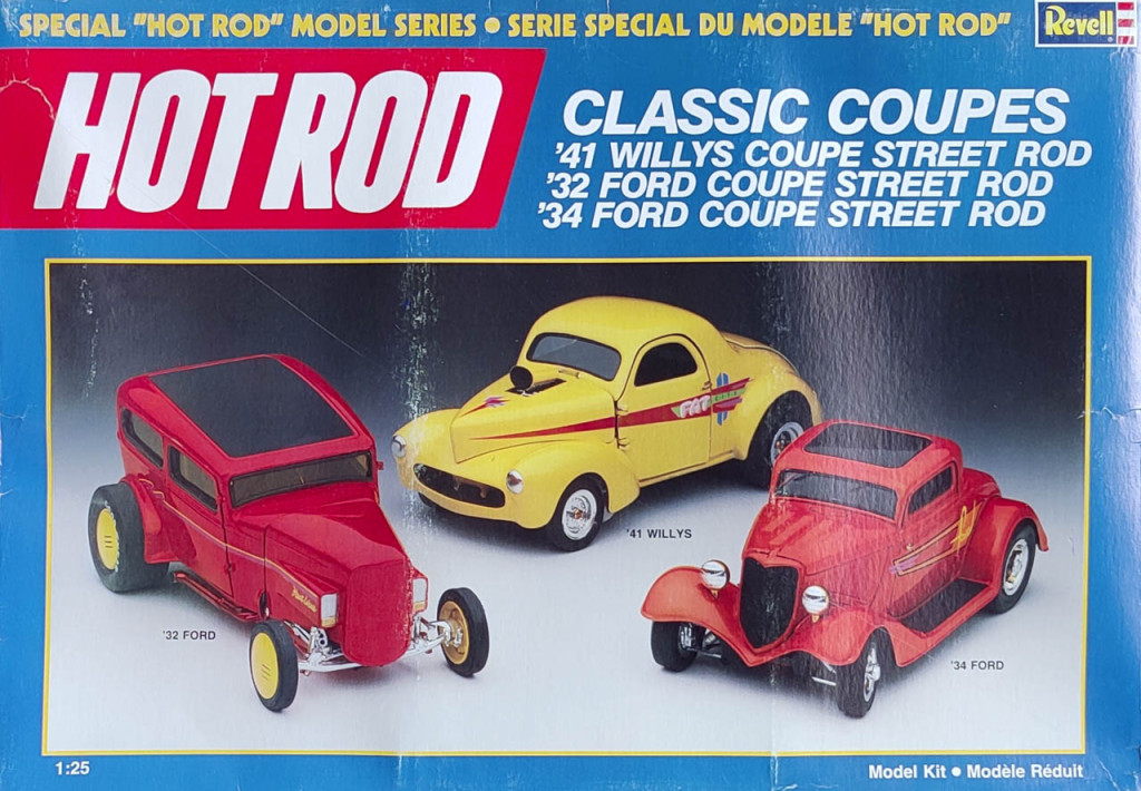 Revell "Hot Rod" "Classic Coupes" 1932 Ford Sedan, 1934 Ford Coupe ...