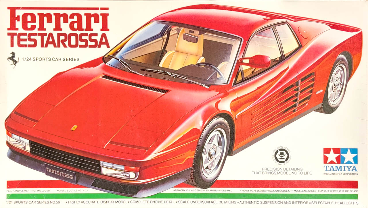 Tamiya Ferrari Testarossa - Spotlight Hobbies
