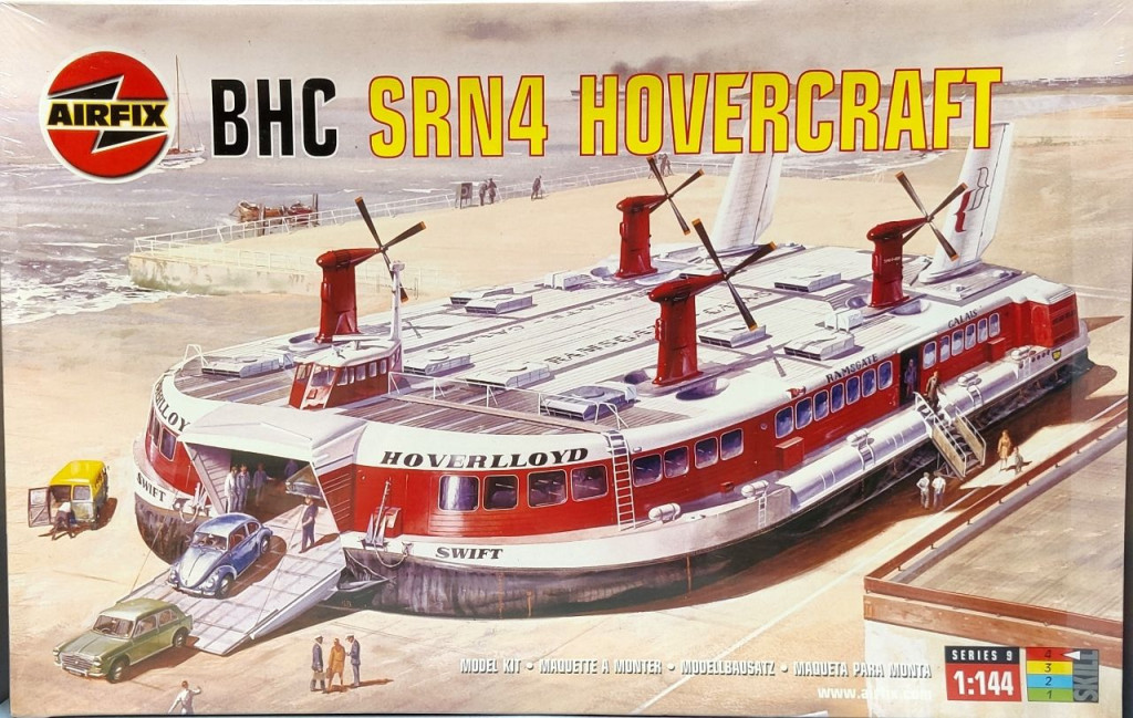 Airfix Bhc Srn4 Hovercraft 1 144 Scale Spotlight Hobbies
