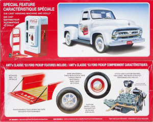 AMT 1953 Ford F-100 Pickup - Stock, Custom or Service Truck with Coke ...