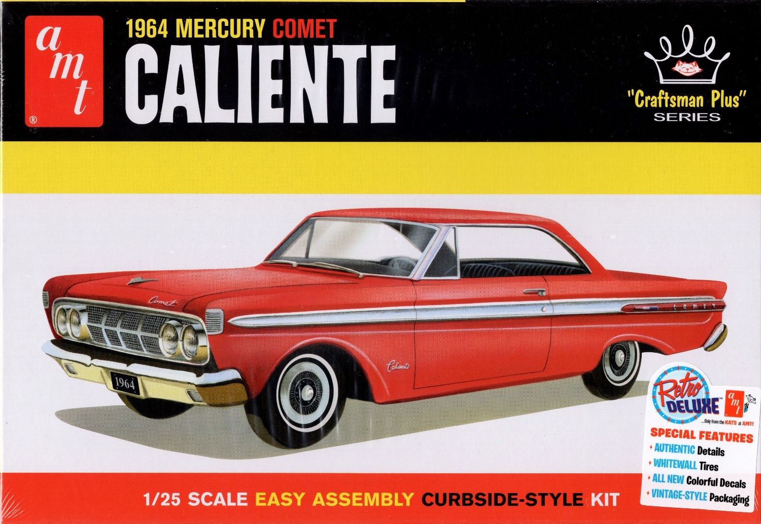 AMT 1964 Mercury Comet Caliente Hardtop "Craftsman Plus" Series ...