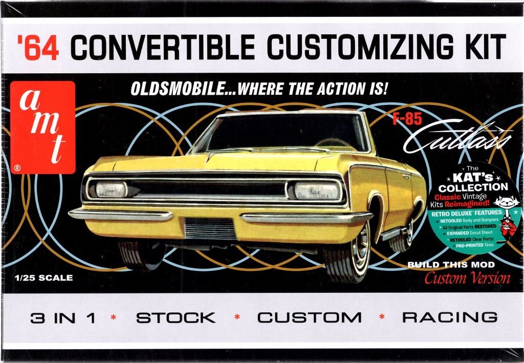 AMT 1964 Olds F-85 Cutlass Convertible - Stock, Custom or Racing ...