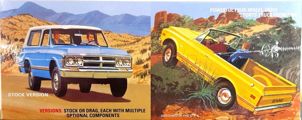 AMT 1972 GMC Jimmy 4x4, Stock or Drag - Spotlight Hobbies