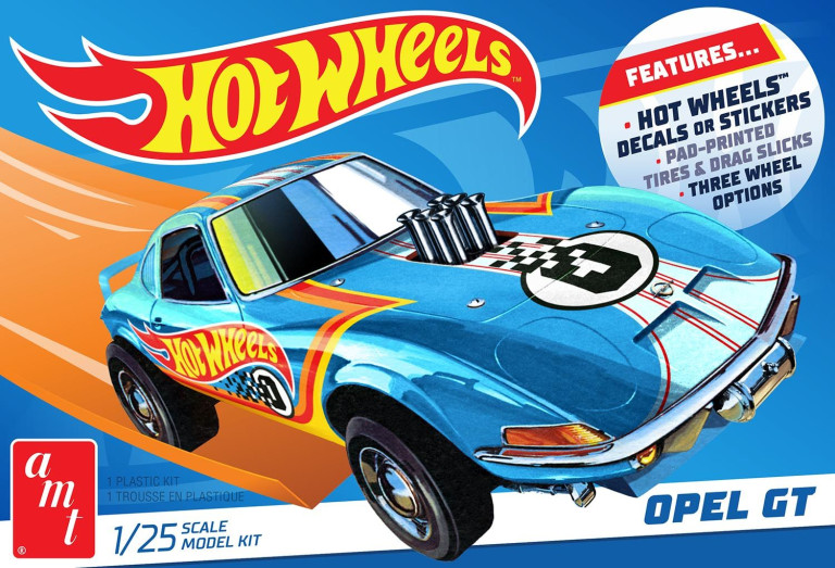AMT "Hot Wheels" 1972 Buick Opel GT - Stock, Fuel Injected Gasser, or ...