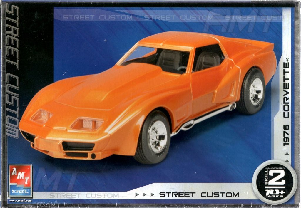 AMT 1976 Chevy Corvette Coupe Street Machine (Eckler) - Spotlight Hobbies