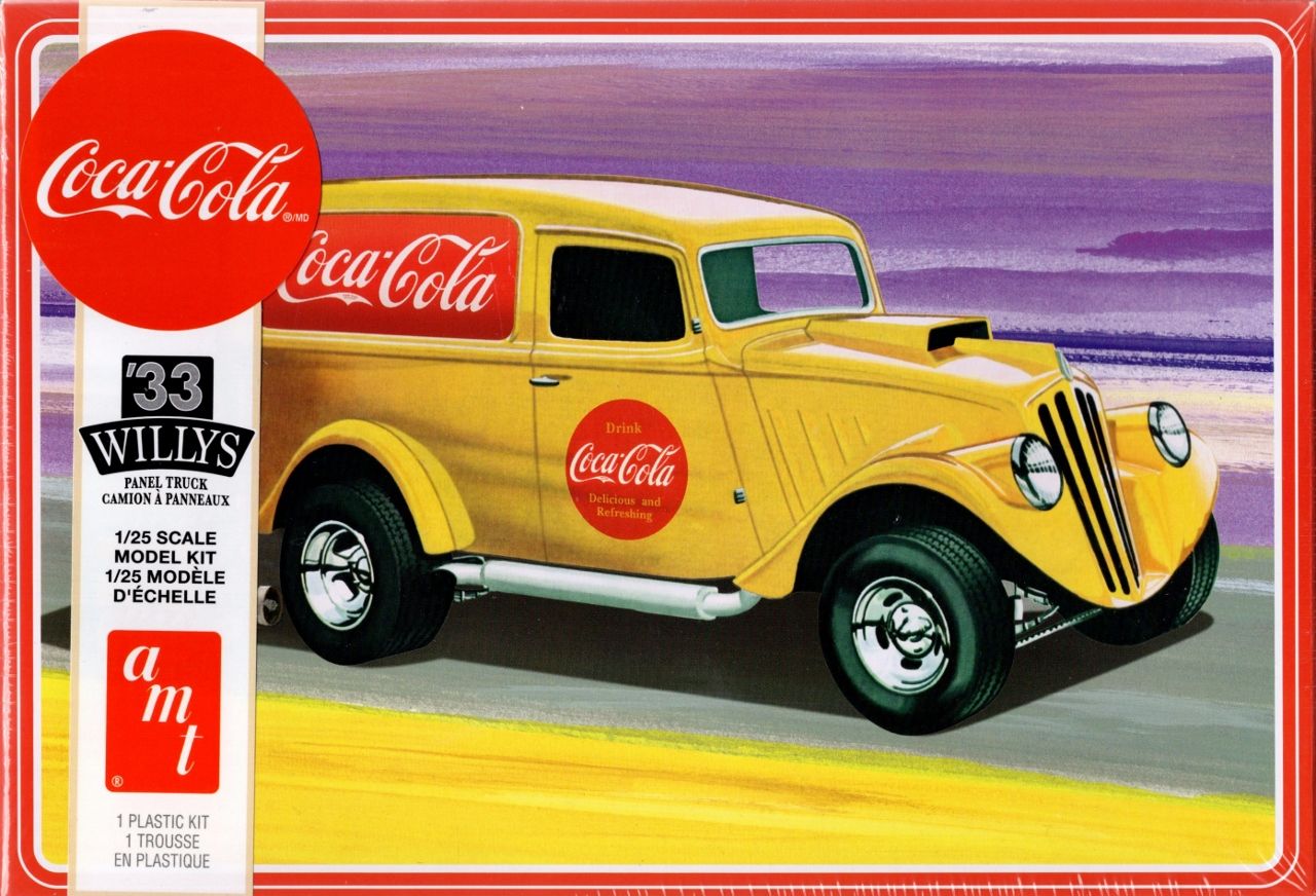 AMT Coca-Cola 1933 Willys Panel Van Gasser - Spotlight Hobbies