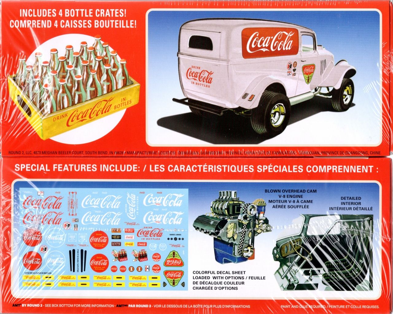 AMT Coca-Cola 1933 Willys Panel Van Gasser - Spotlight Hobbies