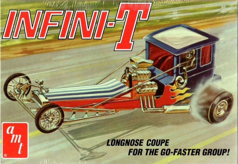 AMT "Infini-T" Longnose Coupe Drag Rod - Spotlight Hobbies