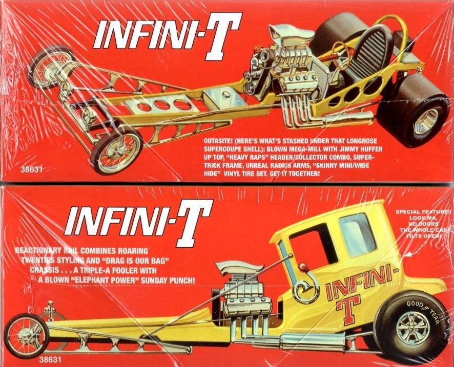 AMT "Infini-T" Longnose Coupe Drag Rod - Spotlight Hobbies