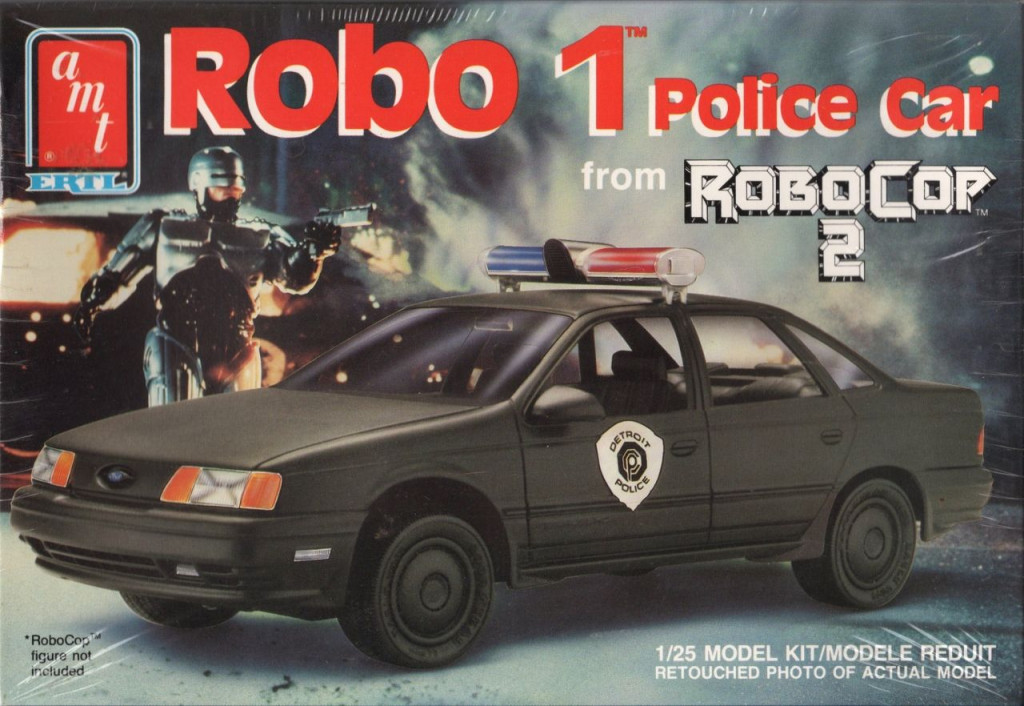 AMT RoboCop 2 "Robo 1" 1990 Ford Taurus Police Car - Spotlight Hobbies