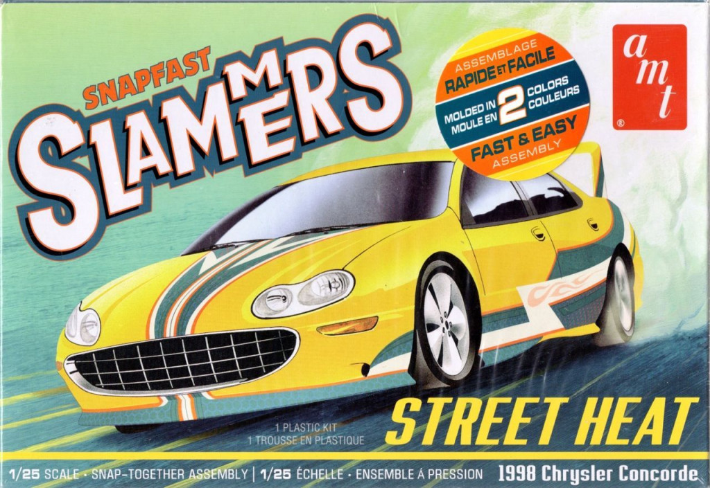 AMT "Slammers" Series 1998 Chrysler Concorde "Street Heat" Custom Rod ...