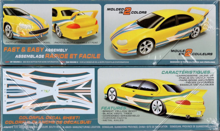 AMT "Slammers" Series 1998 Chrysler Concorde "Street Heat" Custom Rod ...