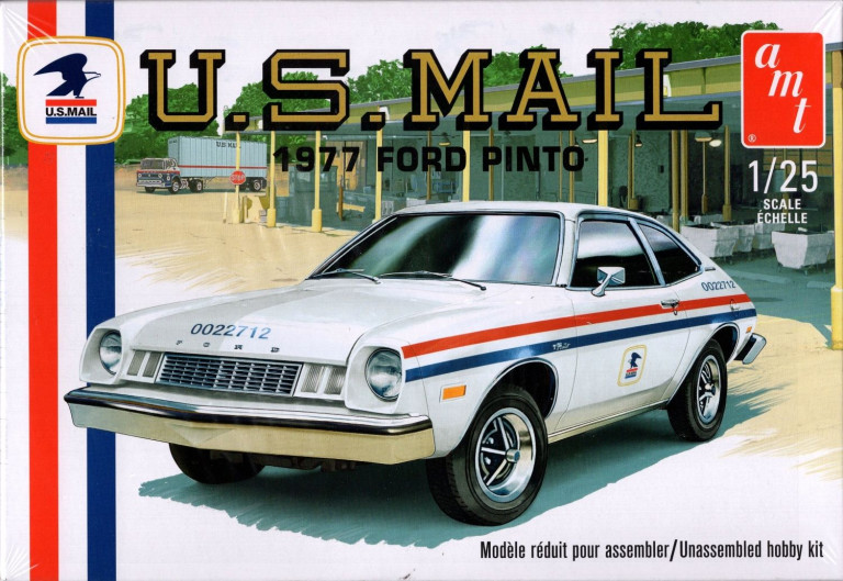 AMT "US Mail" 1977 Ford Pinto Hatchback Runabout - Spotlight Hobbies