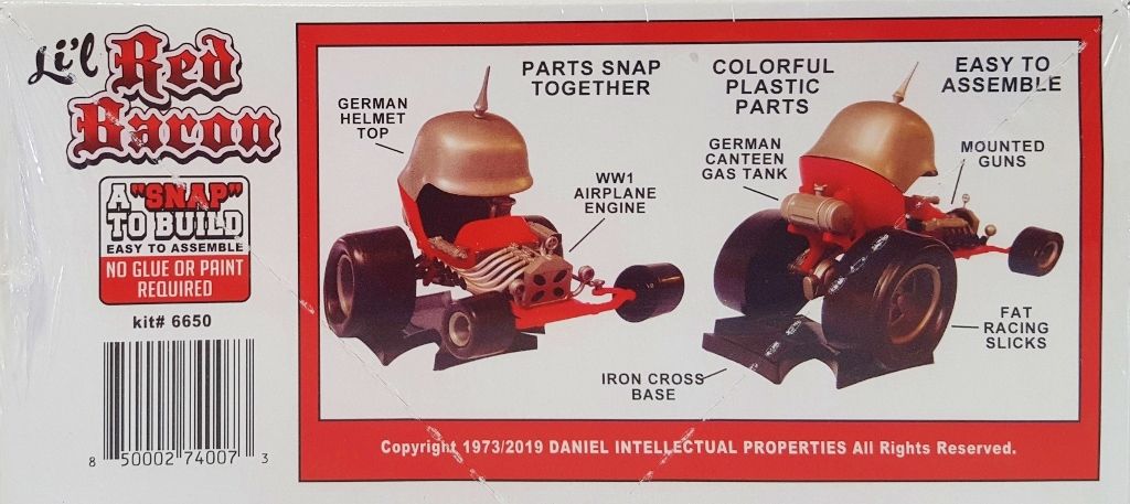 Atlantis (Monogram) Tom Daniel "Li'l Red Baron" Caricature Show Rod ...