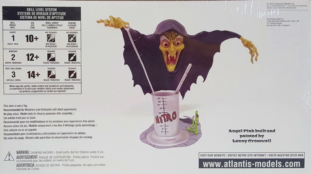 Atlantis (Revell) Ed "Big Daddy" Roth "Angel Fink" Caricature ...