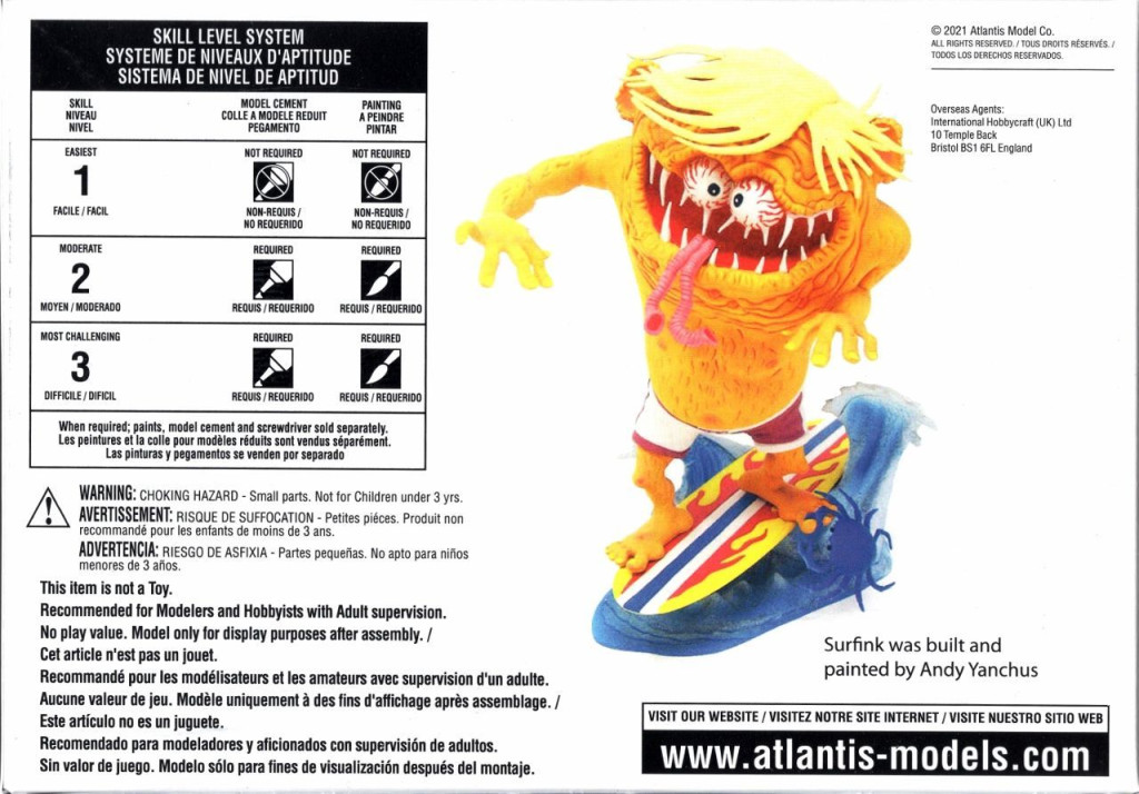 Atlantis (Revell) Ed "Big Daddy" Roth "Surf Fink" Caricature ...