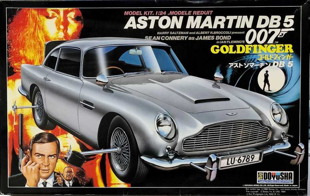 Doyusha James Bond "007 Goldfinger" Aston Martin DB5 with Figures - Spotlight Hobbies