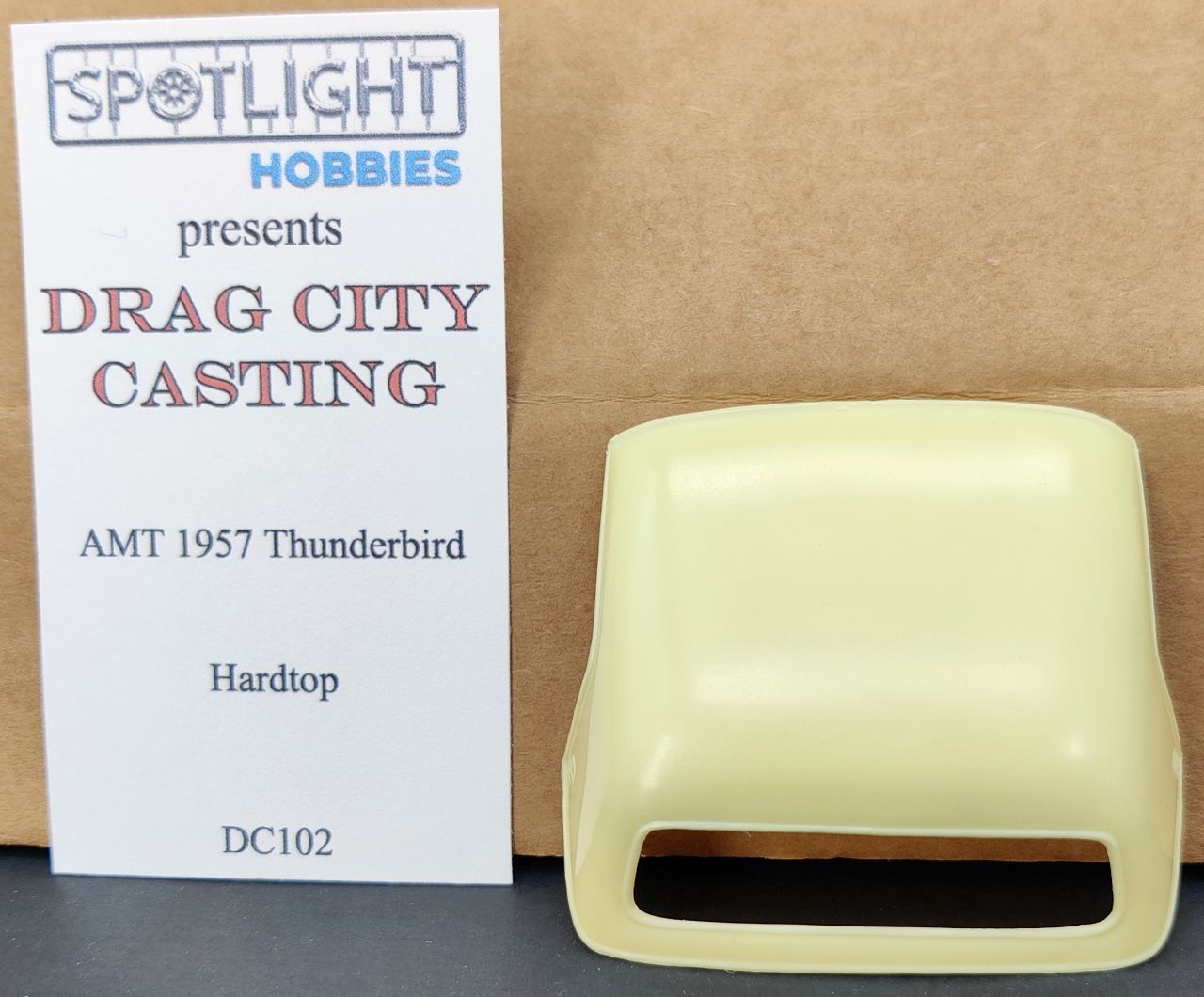 Drag City Casting Resin Hardtop - AMT 1957 Ford Thunderbird - Spotlight ...