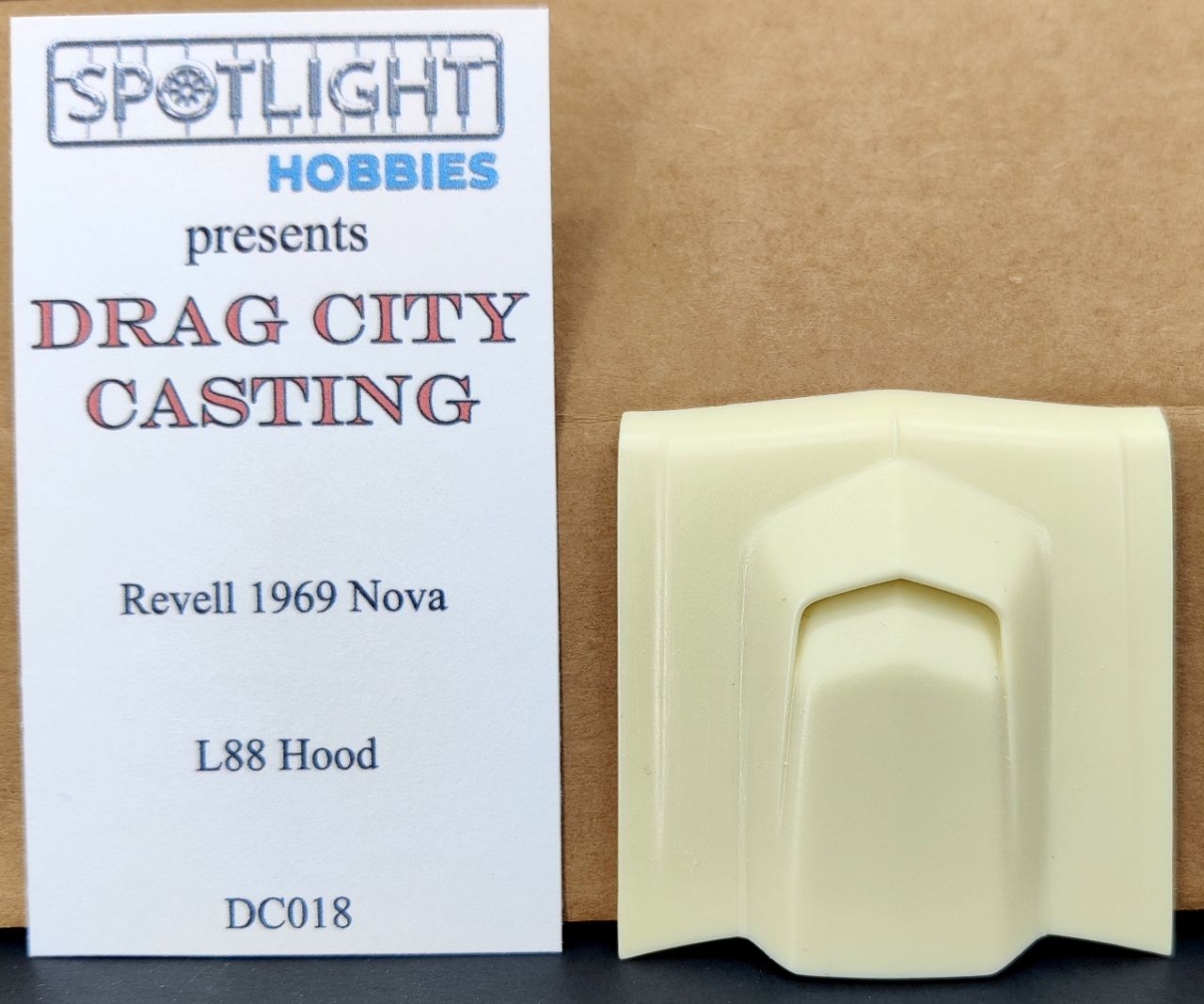 Drag City Casting Resin L88 Hood - Revell 1969 Chevy Nova - Spotlight ...