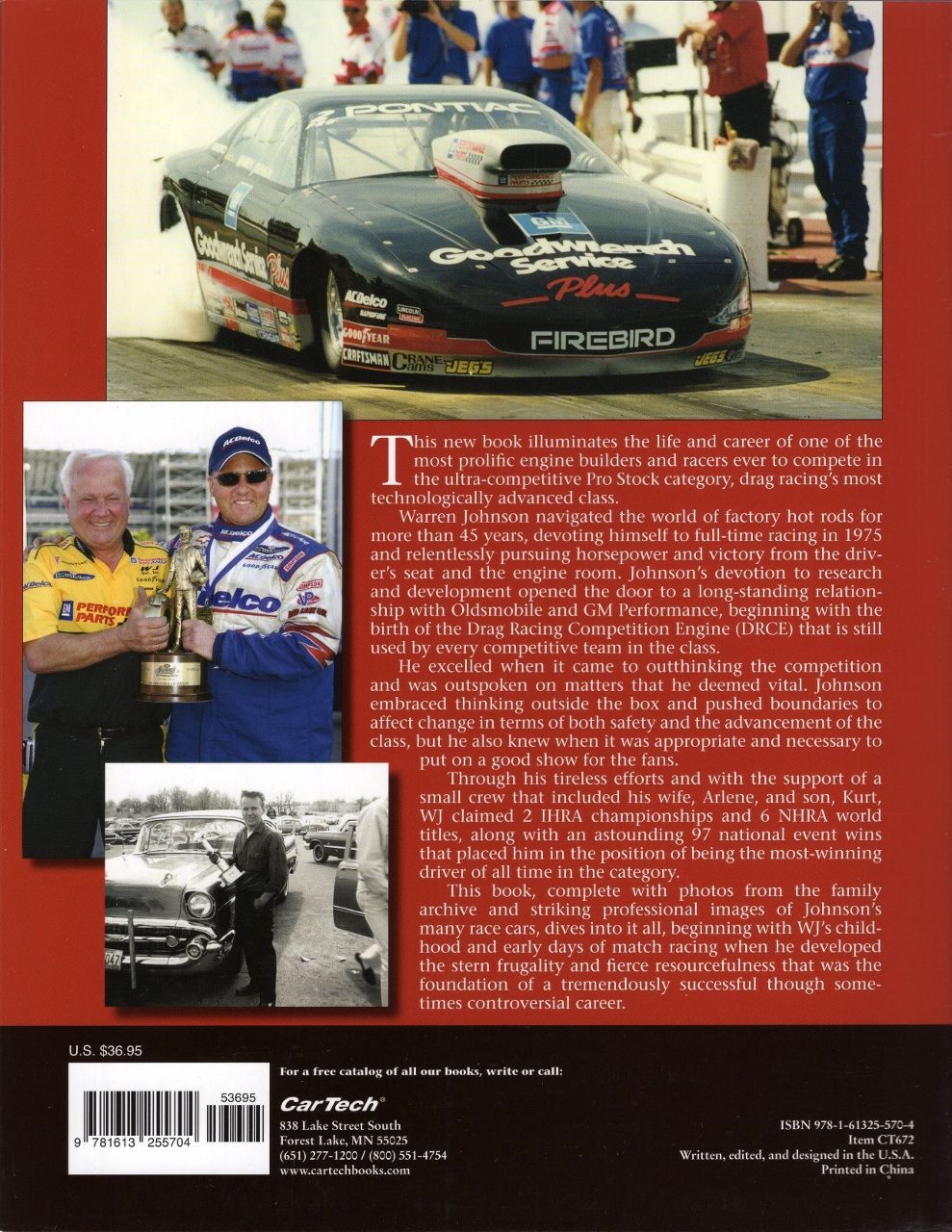 Drag Racing's Warren "The Professor" Johnson: The Cars, People & Wins ...