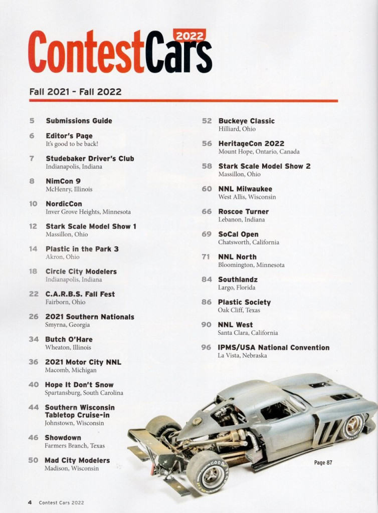 Fine Scale Modeler, 2022 Contest Cars Special Issue Magazine ...