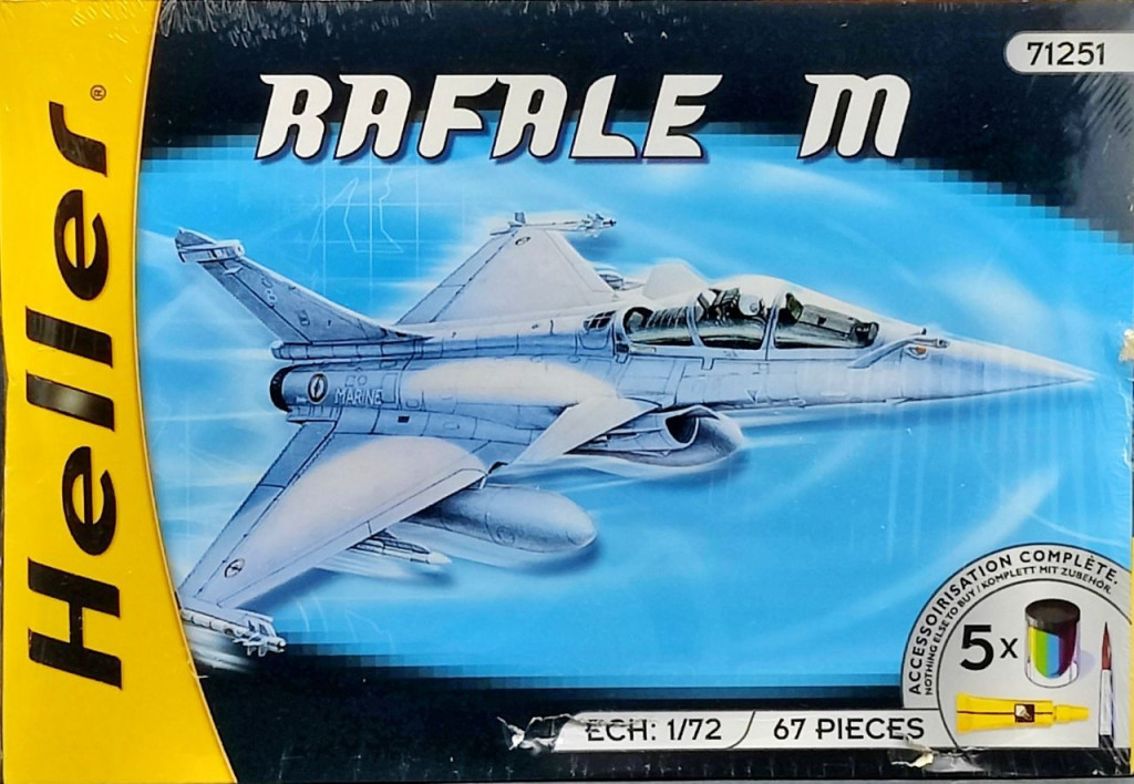 Heller Rafale M Fighter Jet, 1/72 Scale - Spotlight Hobbies