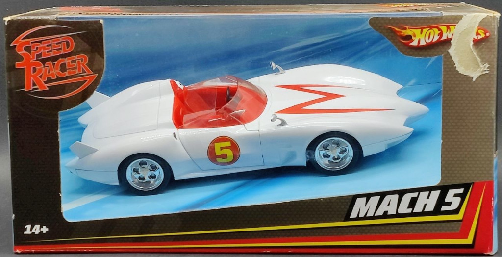 Hot Wheels "Speed Racer" Mach 5, 1/24 Scale - Spotlight Hobbies