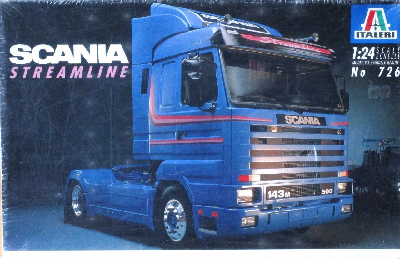 Italeri Scania Streamline Semi Truck Tractor - Spotlight Hobbies
