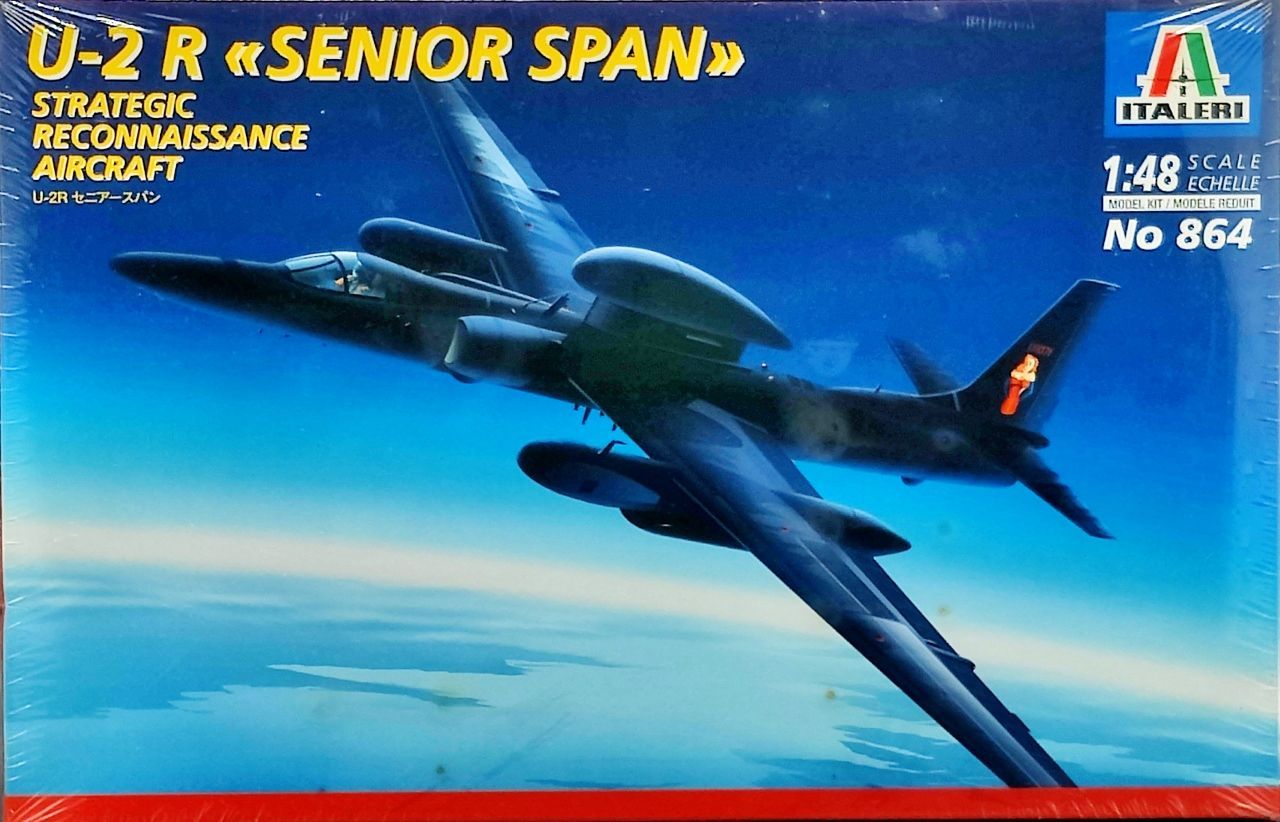 Italeri U-2 R "Senior Span" Strategic Reconnaissance Aircraft, 1/48 ...