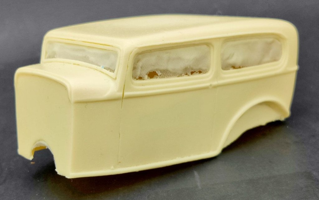 Jimmy Flintstone Resin 1932 Ford Sedan Chopped Rat Rod (for Revell ...